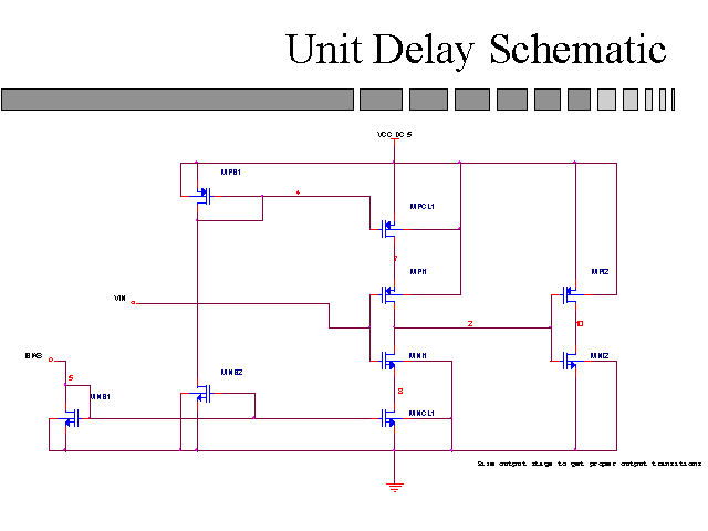 Unit Delay Schematic